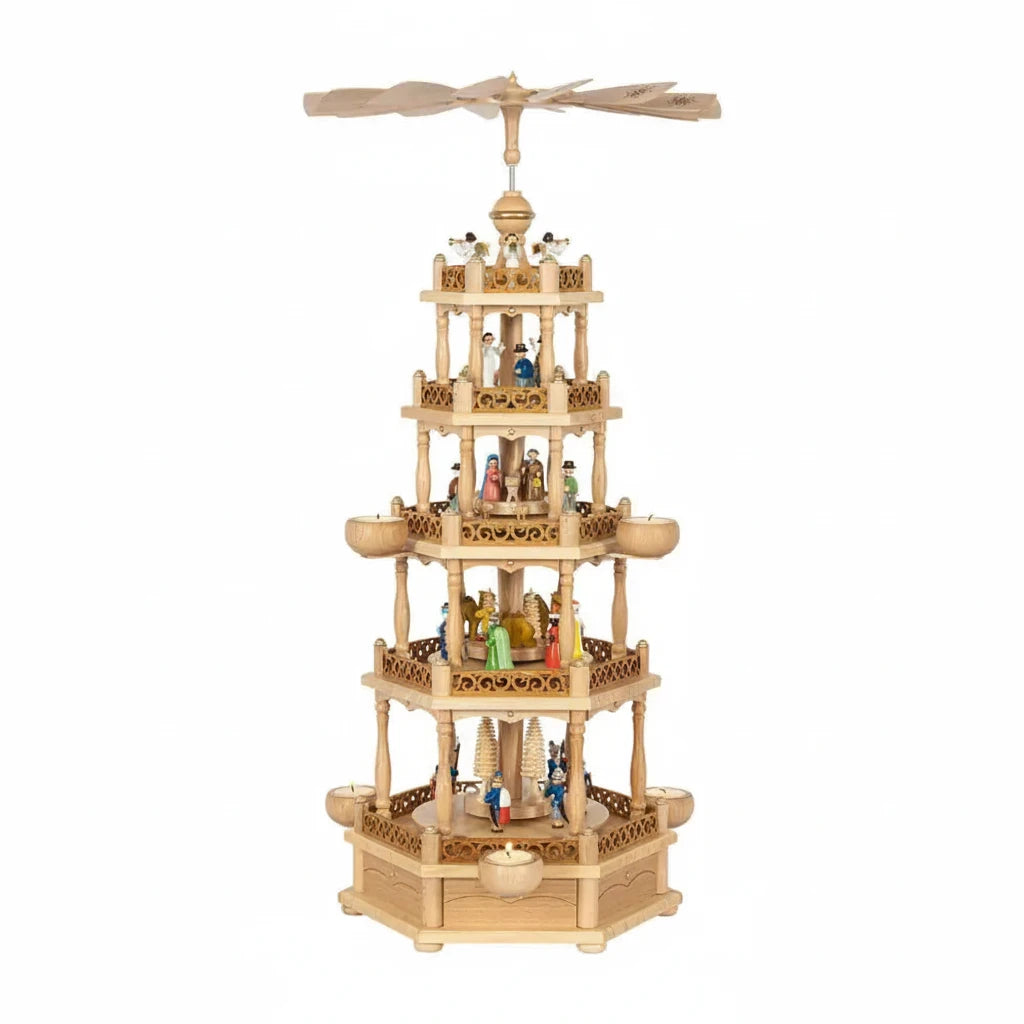 Four-level-Pyramid – Nativity Scene colorful – Official Steinbach ...